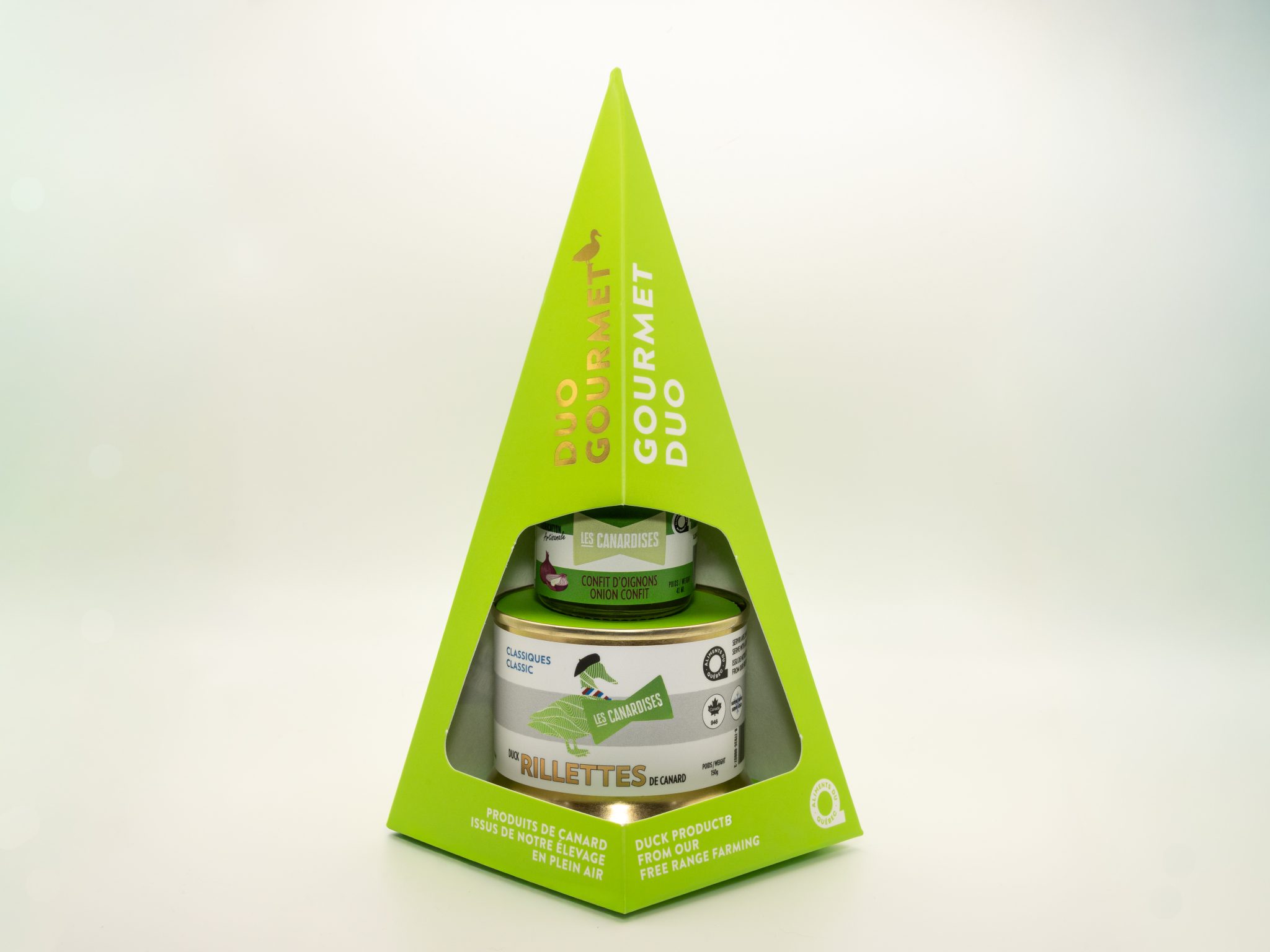 Gourmet Duo – Duck Rillettes & Onion Confit - Les Canardises